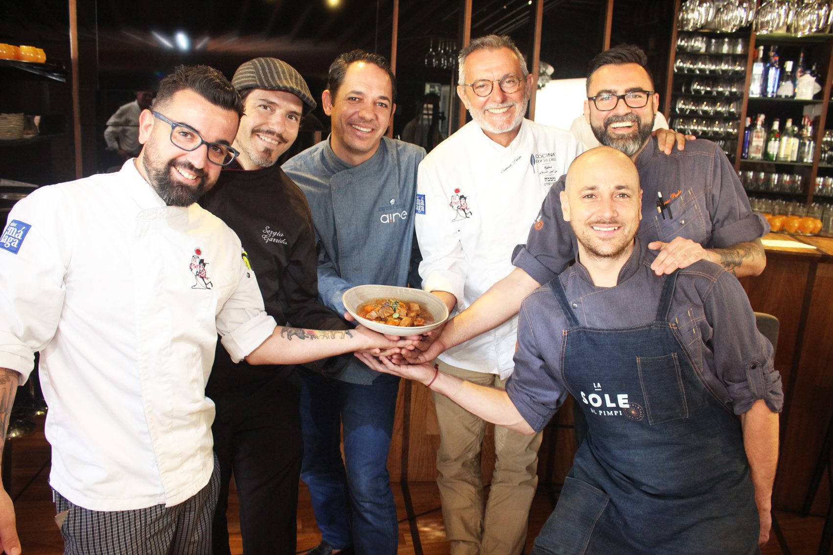 Celebración de la I Jornada del Atún El Pimpi y La Sole